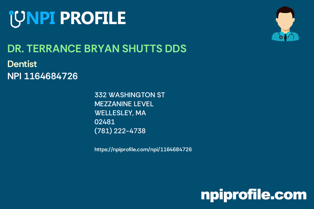 DR. TERRANCE BRYAN SHUTTS DDS - Accepted Health Plans and Insurance ...