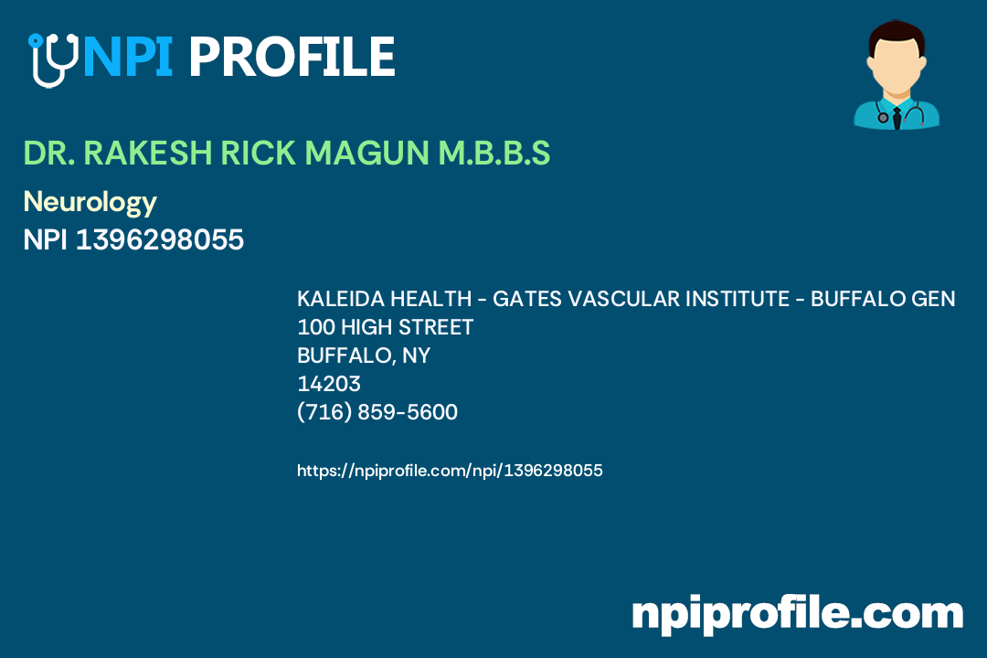 DR. RAKESH RICK MAGUN M.B.B.S - NPI 1396298055 - Psychiatry & Neurology ...