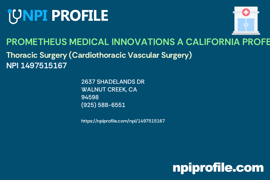 PROMETHEUS MEDICAL INNOVATIONS A CALIFORNIA PROFESSIONAL MEDICAL CO ...