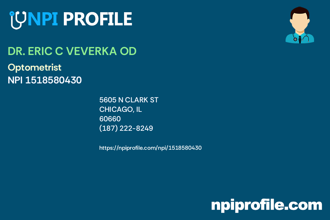 DR. ERIC C VEVERKA OD - Accepted Health Plans and Insurance Coverage