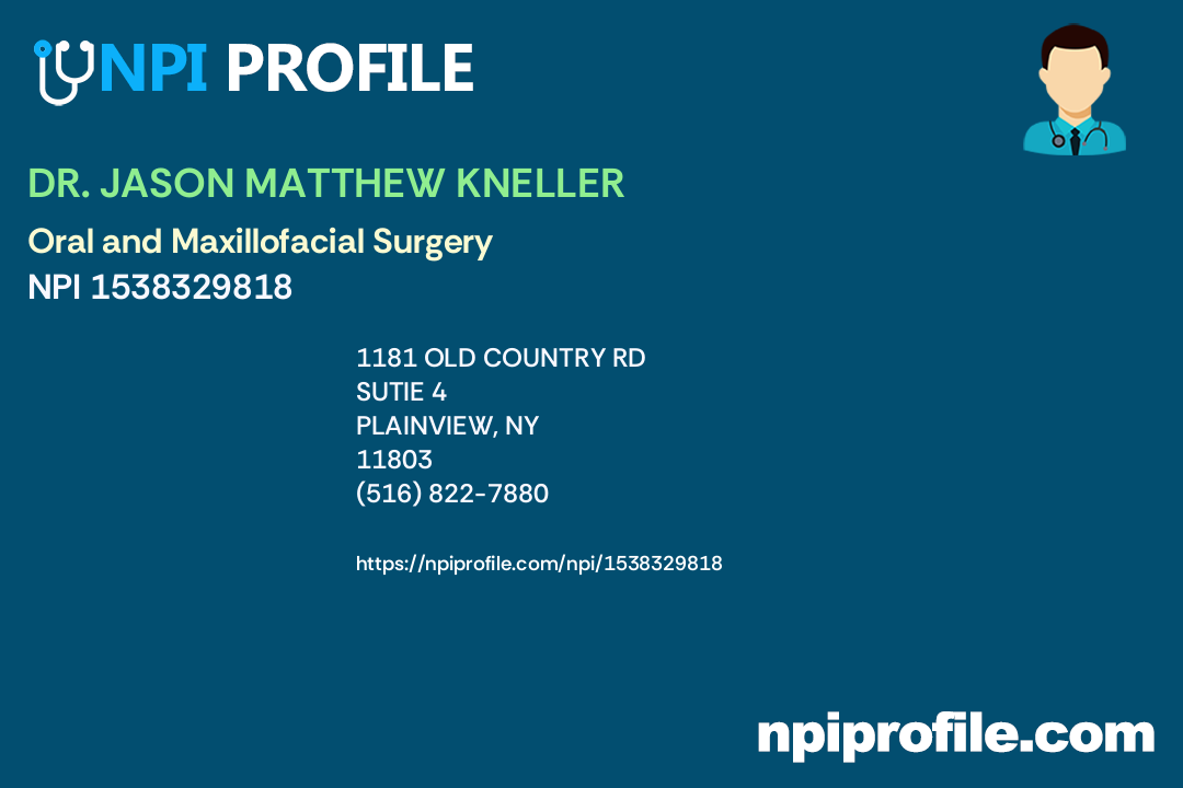 DR. JASON MATTHEW KNELLER - Prescription History
