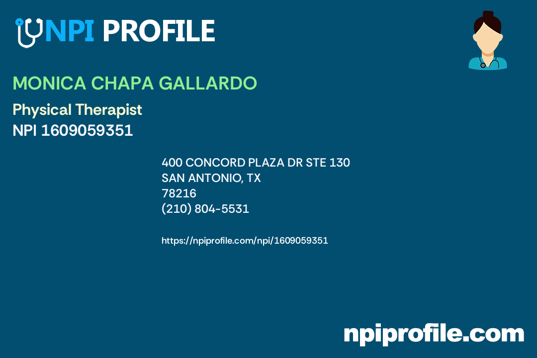 MONICA CHAPA GALLARDO - Accepted Health Plans and Insurance Coverage