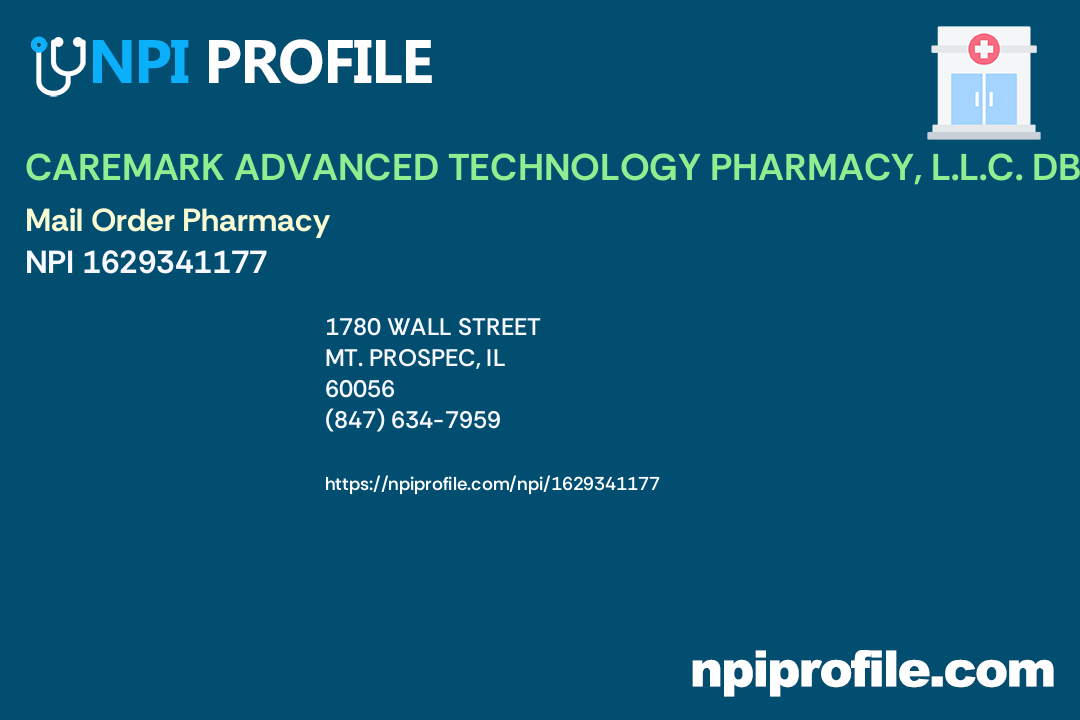CAREMARK, LLC - NPI 1629341177 - Pharmacy in Mt. Prospec, IL