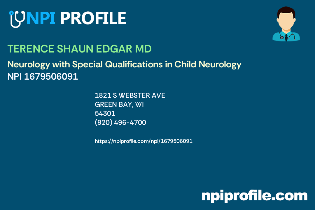 TERENCE SHAUN EDGAR MD - NPI 1679506091 - Psychiatry & Neurology in ...