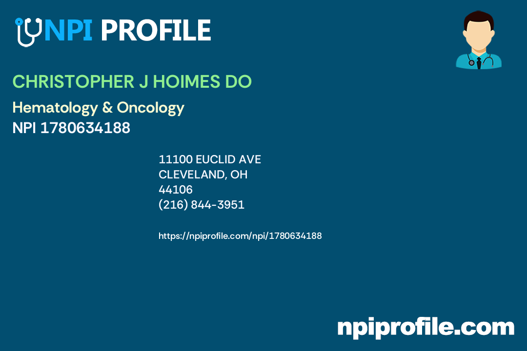 CHRISTOPHER J HOIMES DO - NPI 1780634188 - Internal Medicine in ...