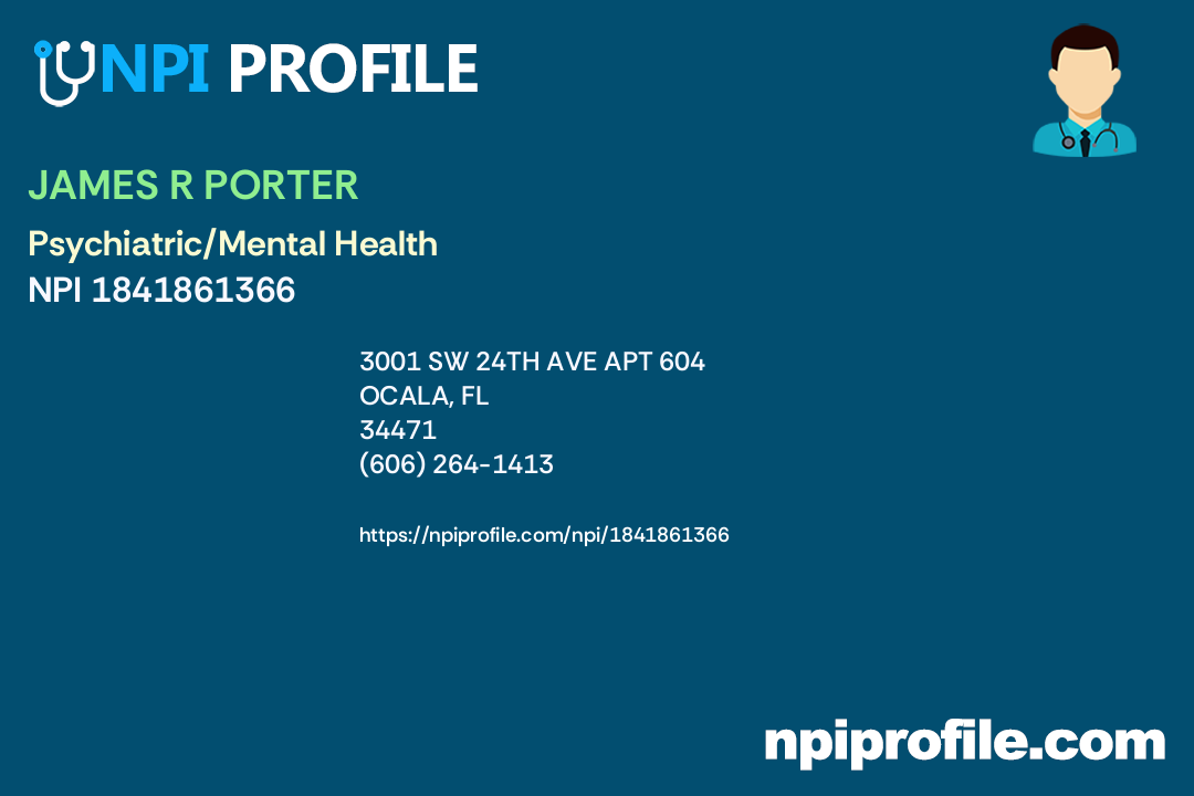 JAMES R PORTER - Accepted Health Plans and Insurance Coverage