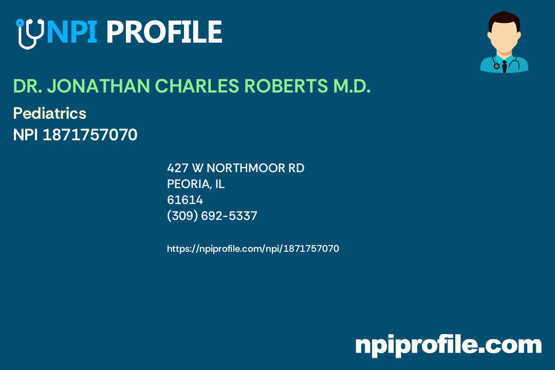 DR. JONATHAN CHARLES ROBERTS M.D. - Accepted Health Plans and Insurance ...
