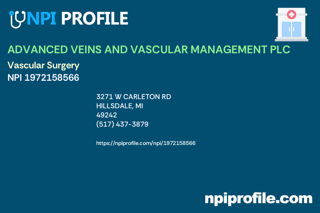 ADVANCED VEINS AND VASCULAR MANAGEMENT PLC - Accepted Health Plans and ...