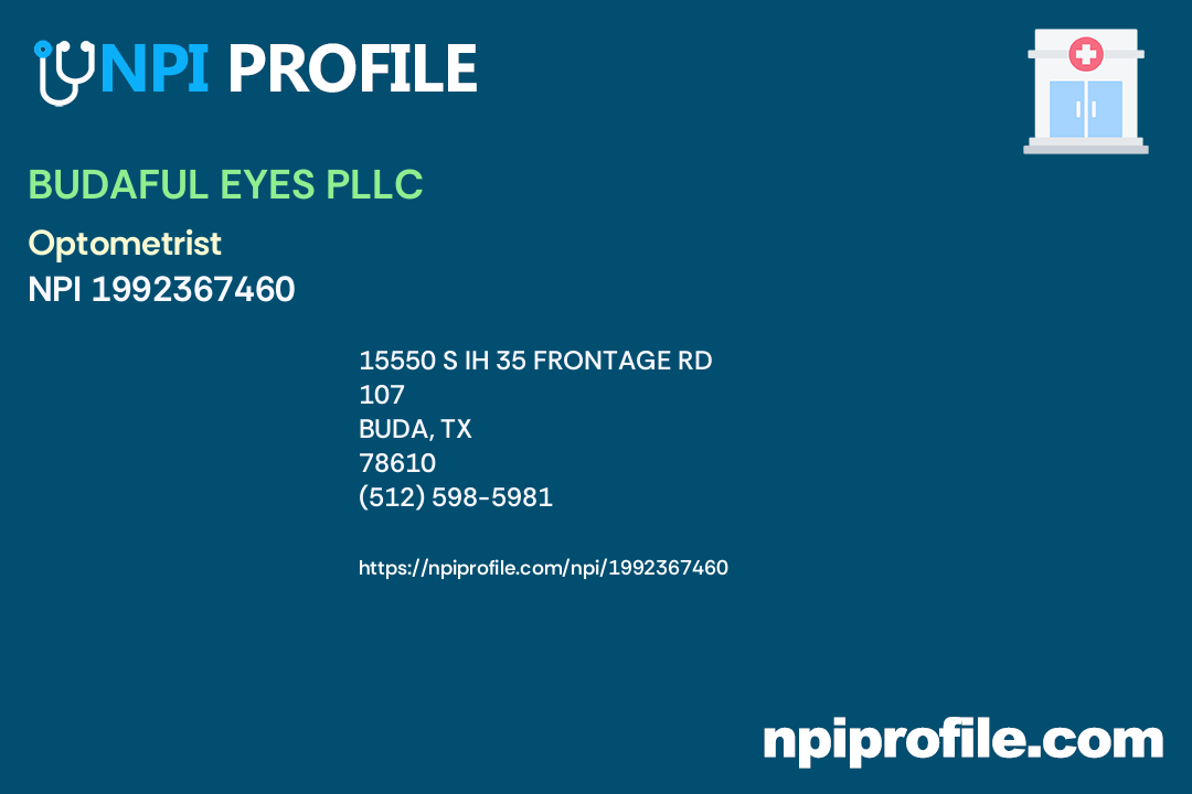BUDAFUL EYES PLLC - Accepted Health Plans and Insurance Coverage
